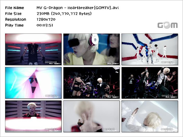 MV G-Dragon - Heartbreaker ~ Big Bang collection